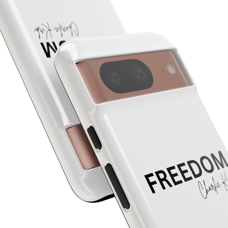 Freedom Phone Case - Charlie Kirk Turning Point Phone Case for iPhone ...