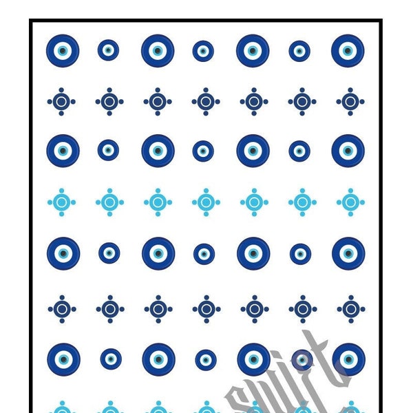 Waterslide Eye Decals - Etsy