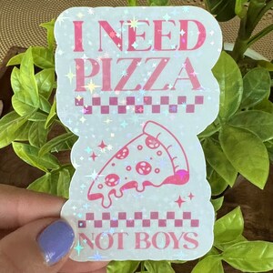 Holographic 8 Piece Pink Aesthetic Sticker Pack, Notebook/journal ...