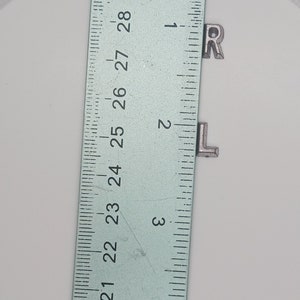 X-ray Lead Letters, Sold in Quantities of 10, Diy Lead Letters, Please ...