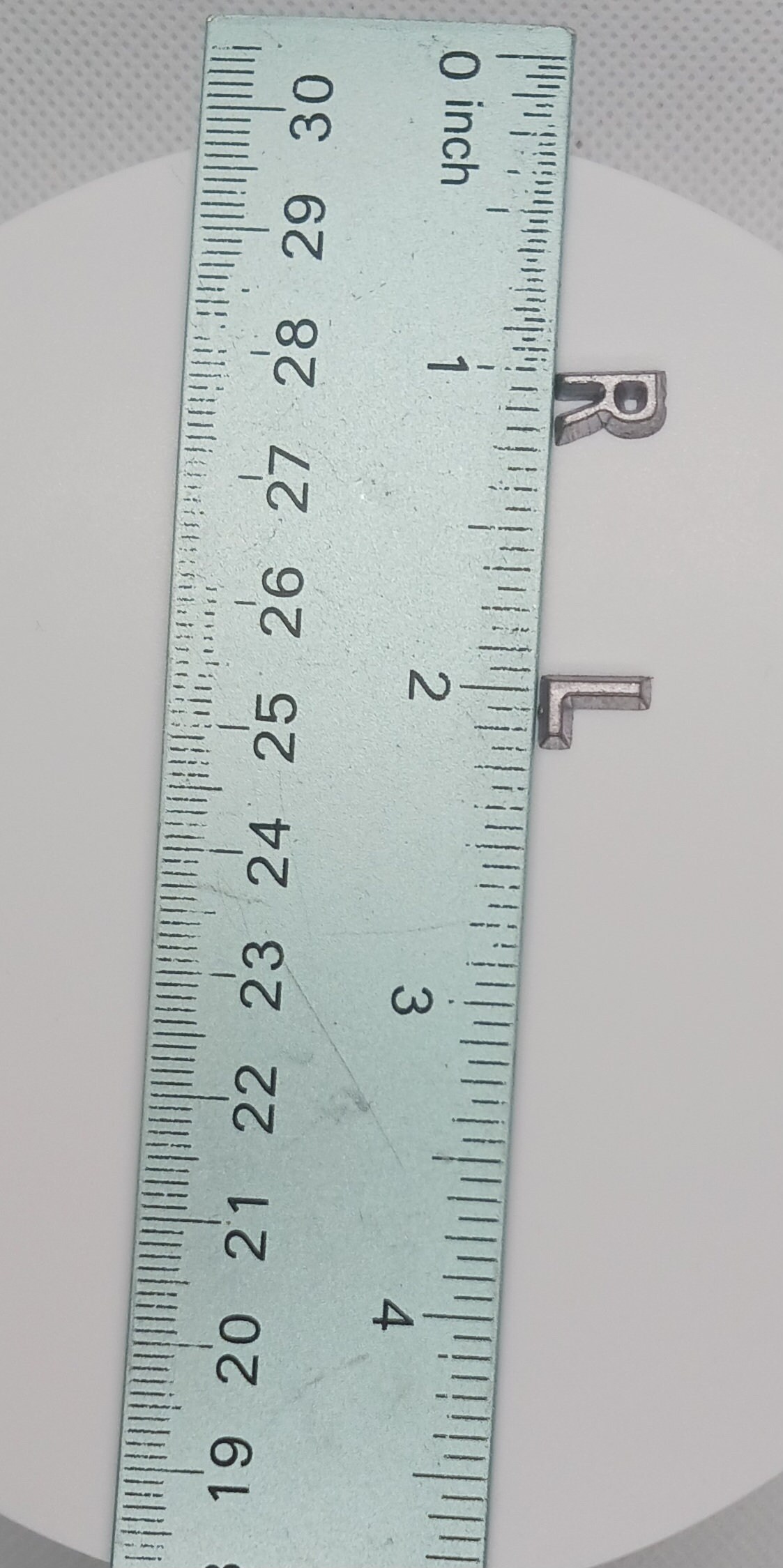 X-ray Lead Letters, Sold in Quantities of 10, Diy Lead Letters, Please ...