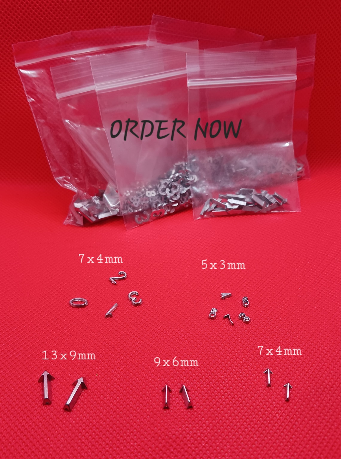 X-ray Lead Numbers and Arrows Sold in Quantities of 2’s and 10’s, DIY ...
