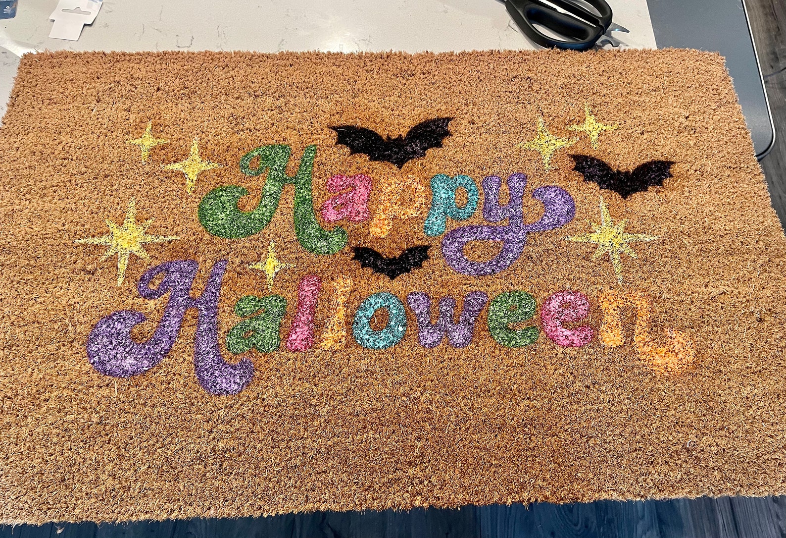 Custom Halloween Door Mat - Etsy
