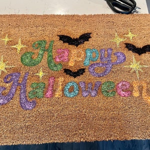 Custom Halloween Door Mat - Etsy