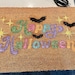 Custom Halloween Door Mat - Etsy