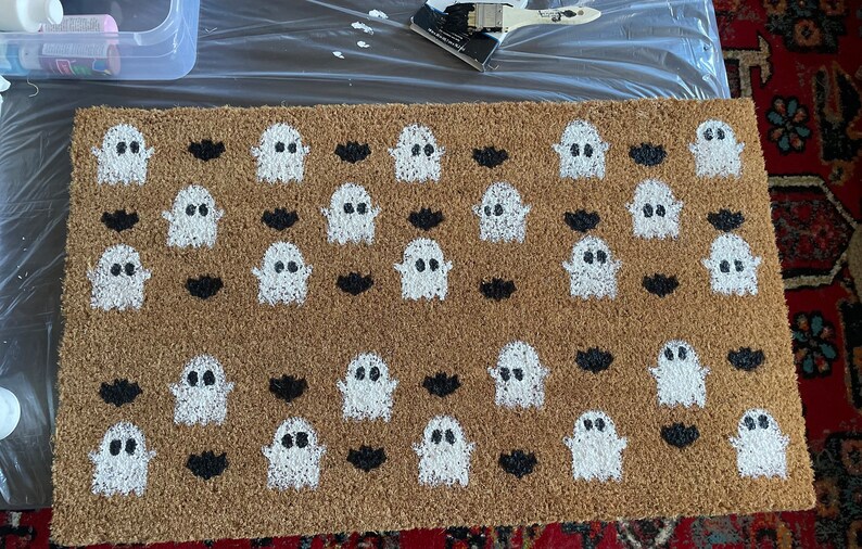 Custom Halloween Door Mat - Etsy
