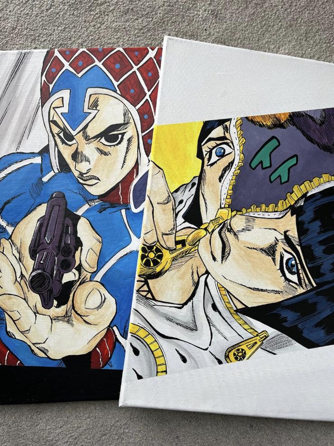 JJBA Canvas Set - Etsy