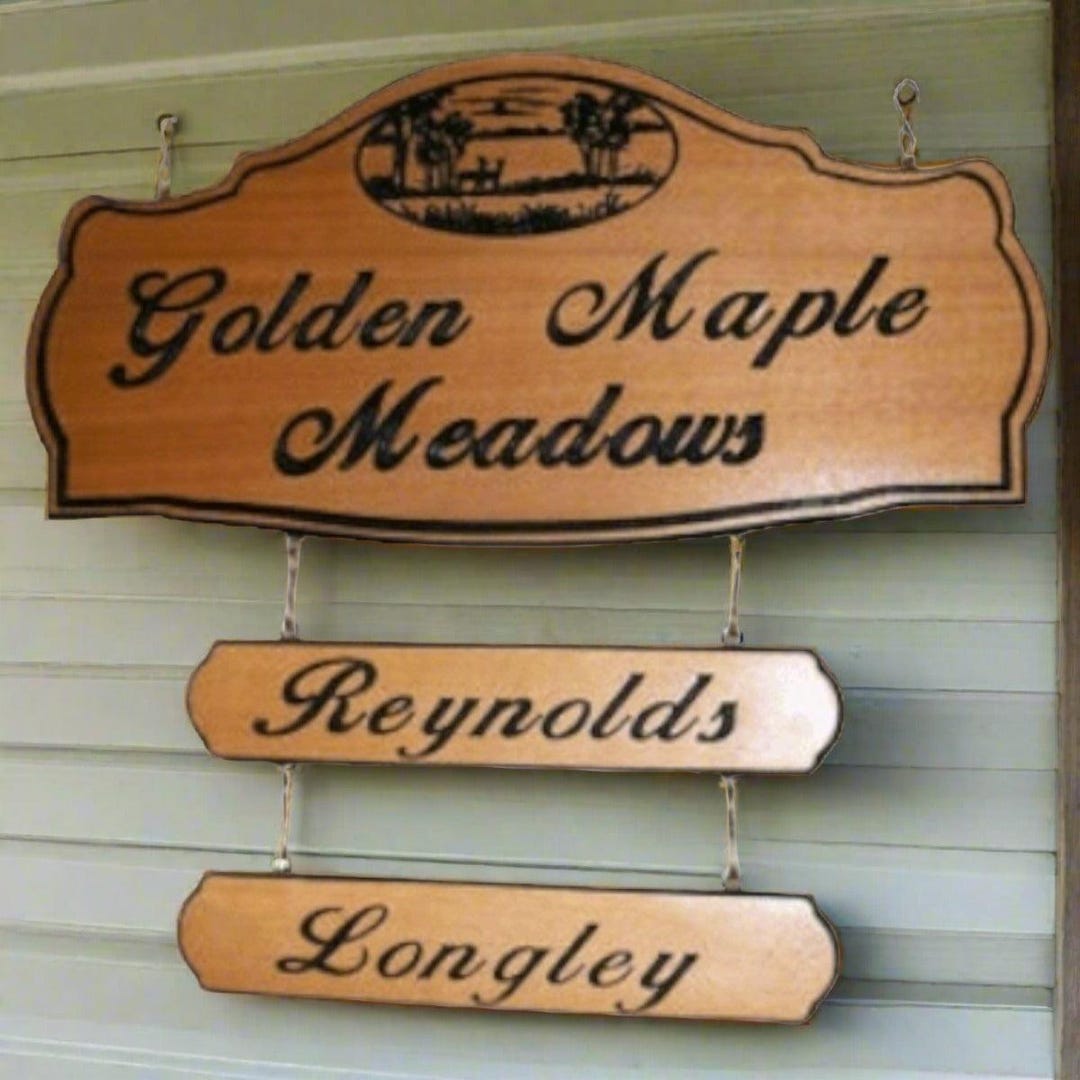 Personalized 3 Pcs Wood Sign Made to Your Specification's 3 Pcs Wood ...