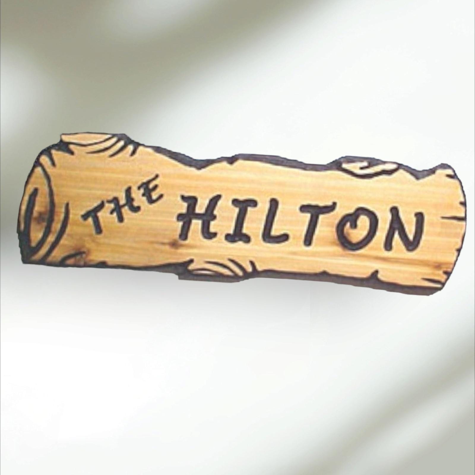 Wood Carved Log Sign Custom Wood Signs Address Home Ranch RV Camping ...