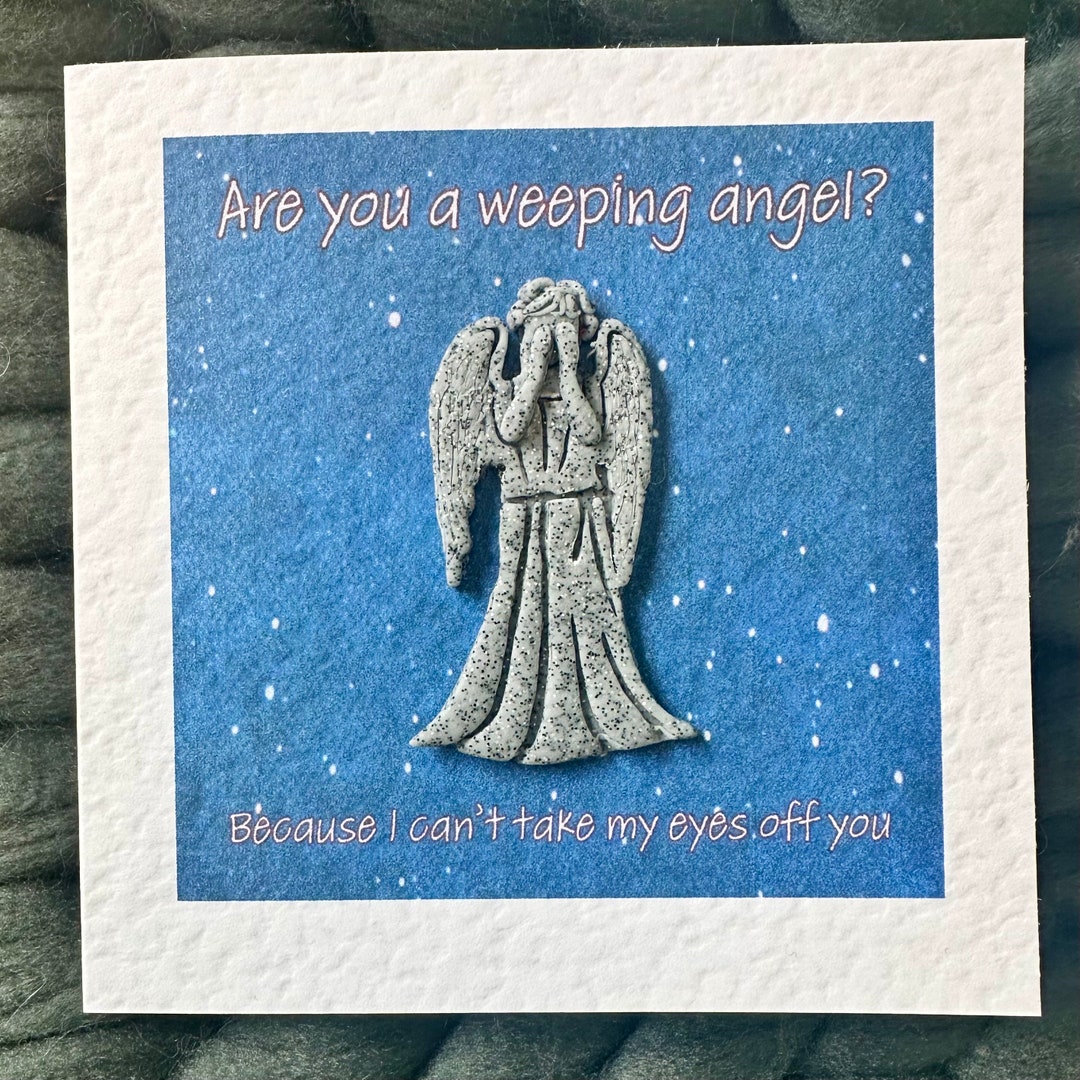 Weeping Angel Valentine Card - Etsy