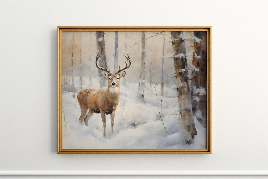 Silent Sentinel of the Snow, Antique Print, Downloadable Printable - Etsy