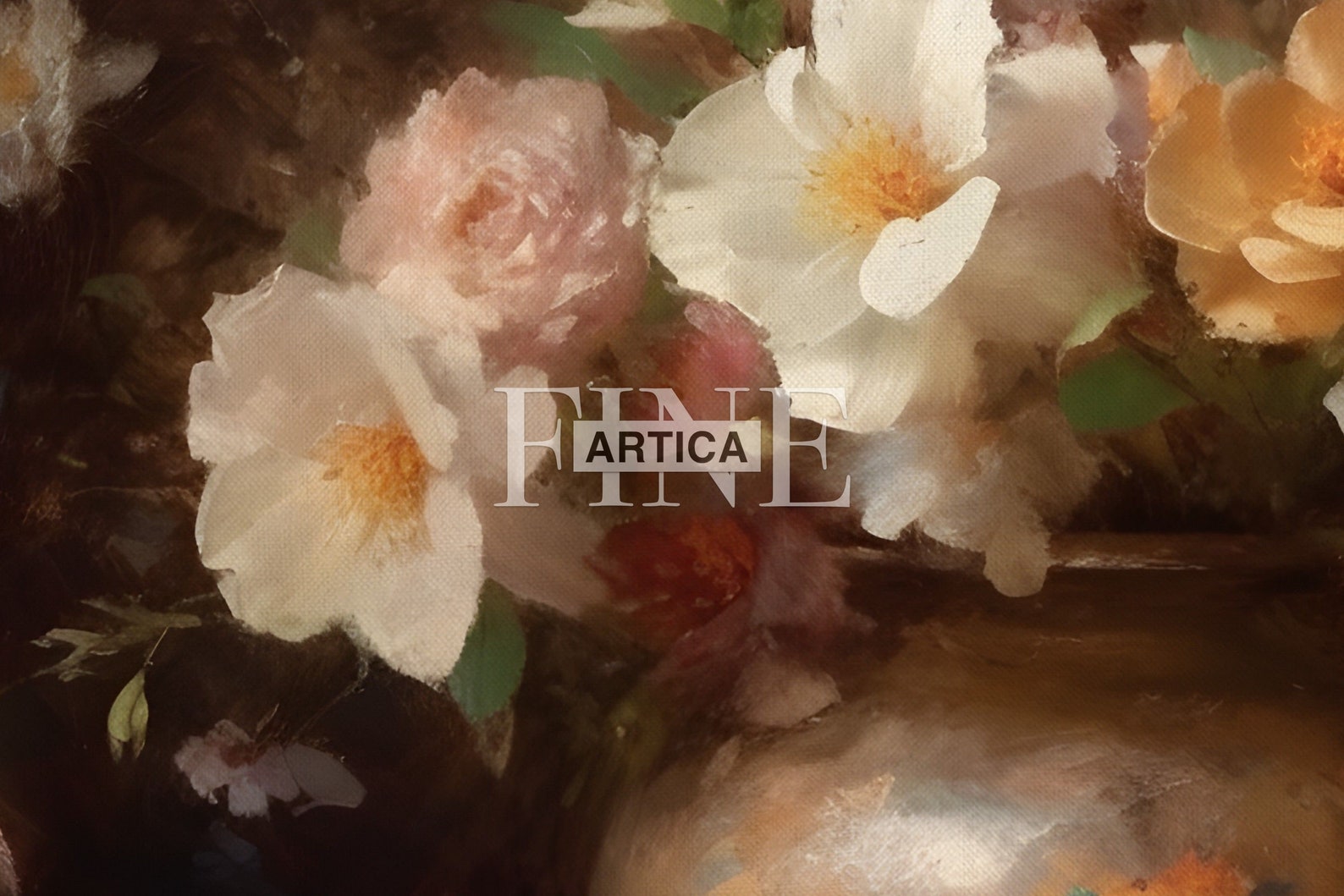 Timeless Bloom: Still Life With Flowers, Antique Print, Downloadable ...