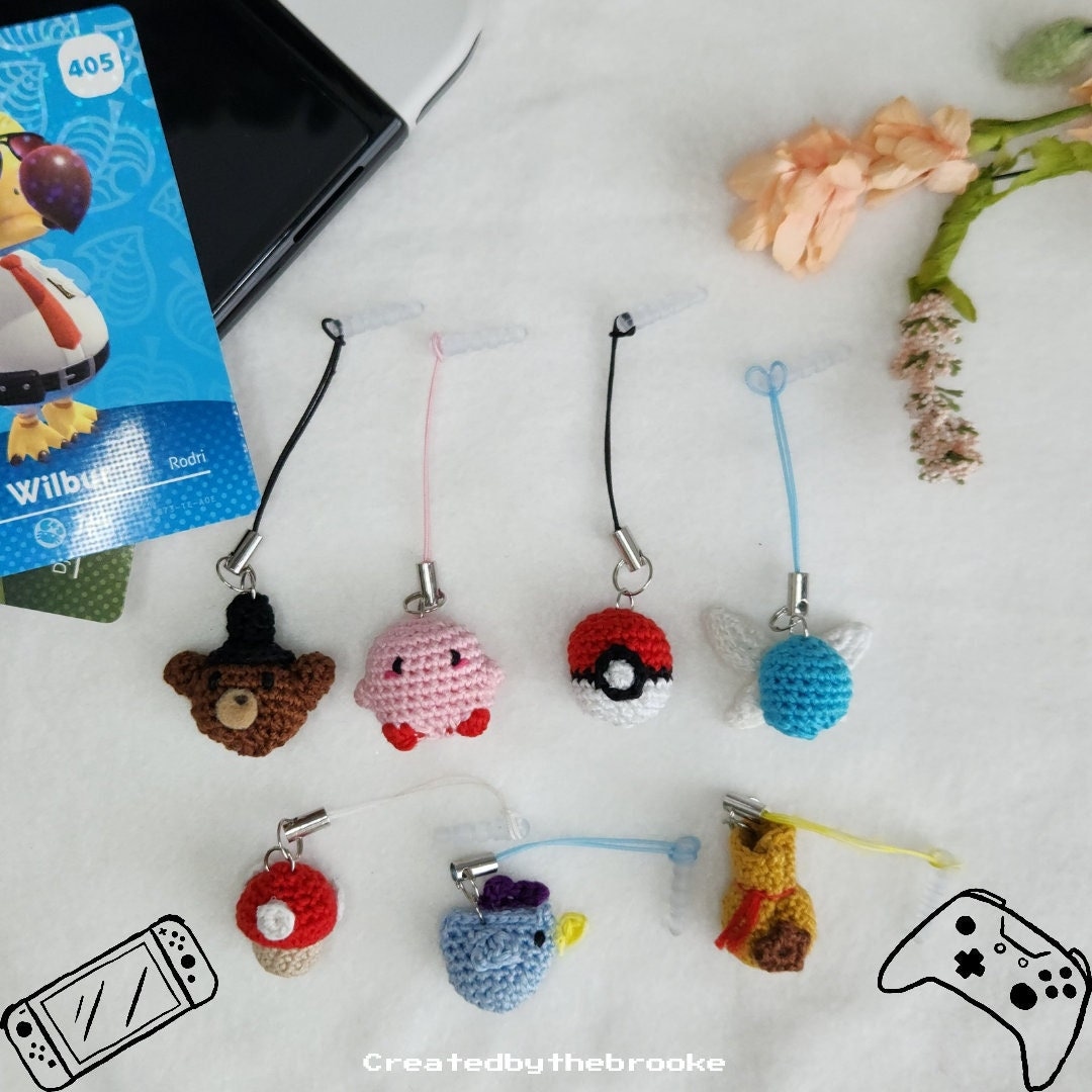 Video Games Inspired Crocheted Charms - Etsy