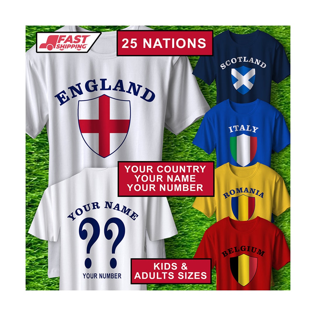 Personalised Football Shirts, Custom Football Shirts, Football Shirts ...