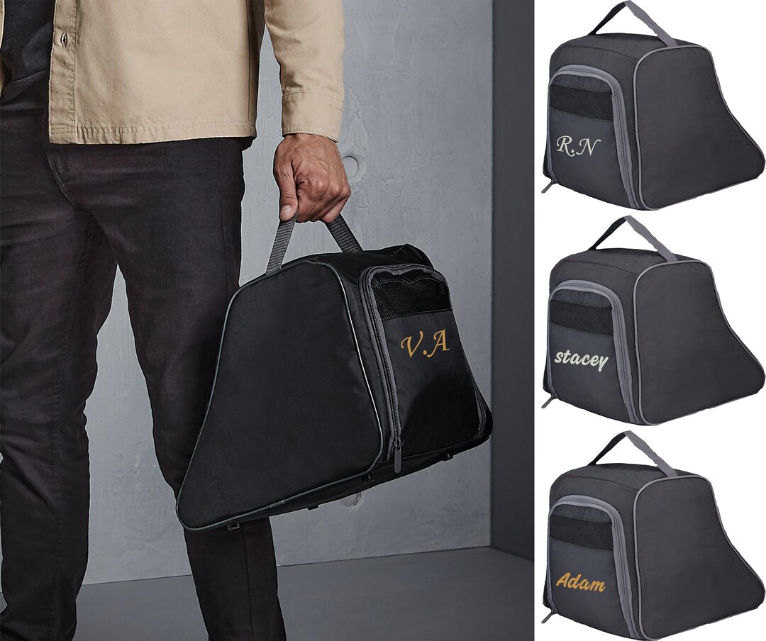 Personalised Embroidered Boot Bag Football Boots Sport Shoe Bag With ...