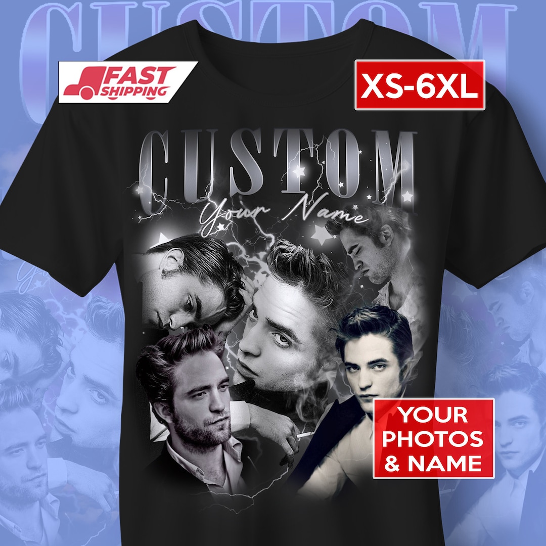 Personalised Bootleg T Shirt, Bootleg Collage T Shirt, Personalised ...