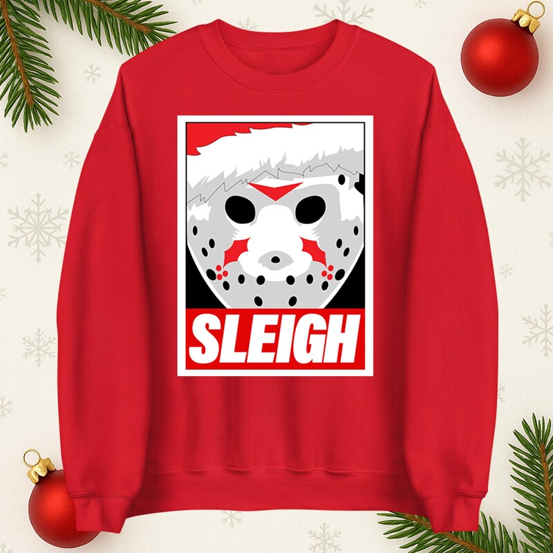 Jason Christmas Jumper - Etsy UK