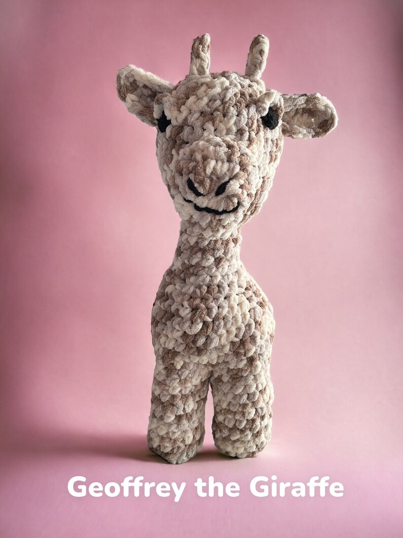 Knitty Critters Amigurumi Geoffrey the Giraffe - Etsy