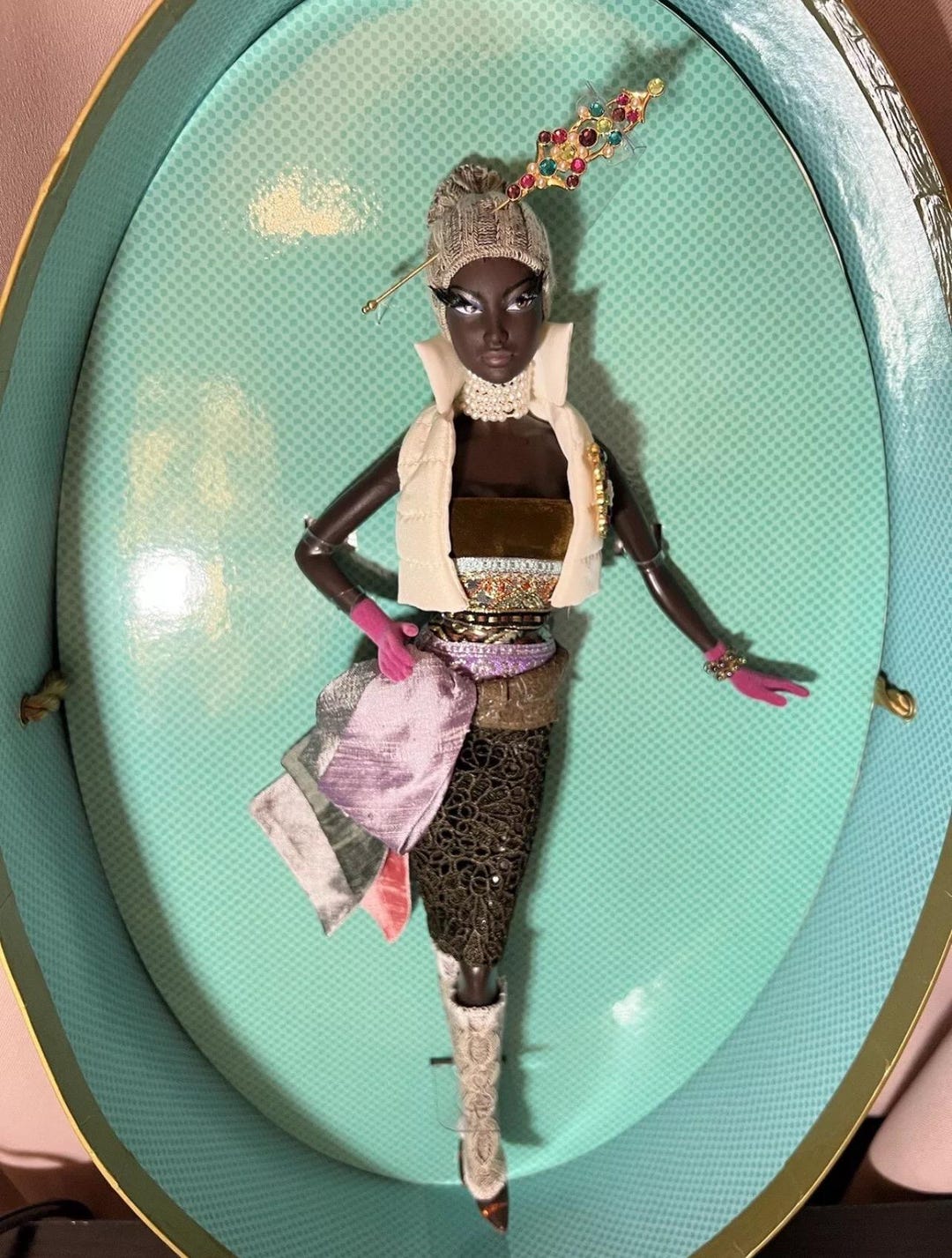 NEW RARE 2006 Byron Lars COCO Barbie Doll Chapeaux Collection Mattel ...