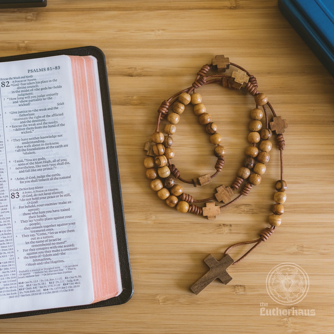 Lutheran Prayer Beads, Lutheran Rosary With Digital Prayer Booklet ...