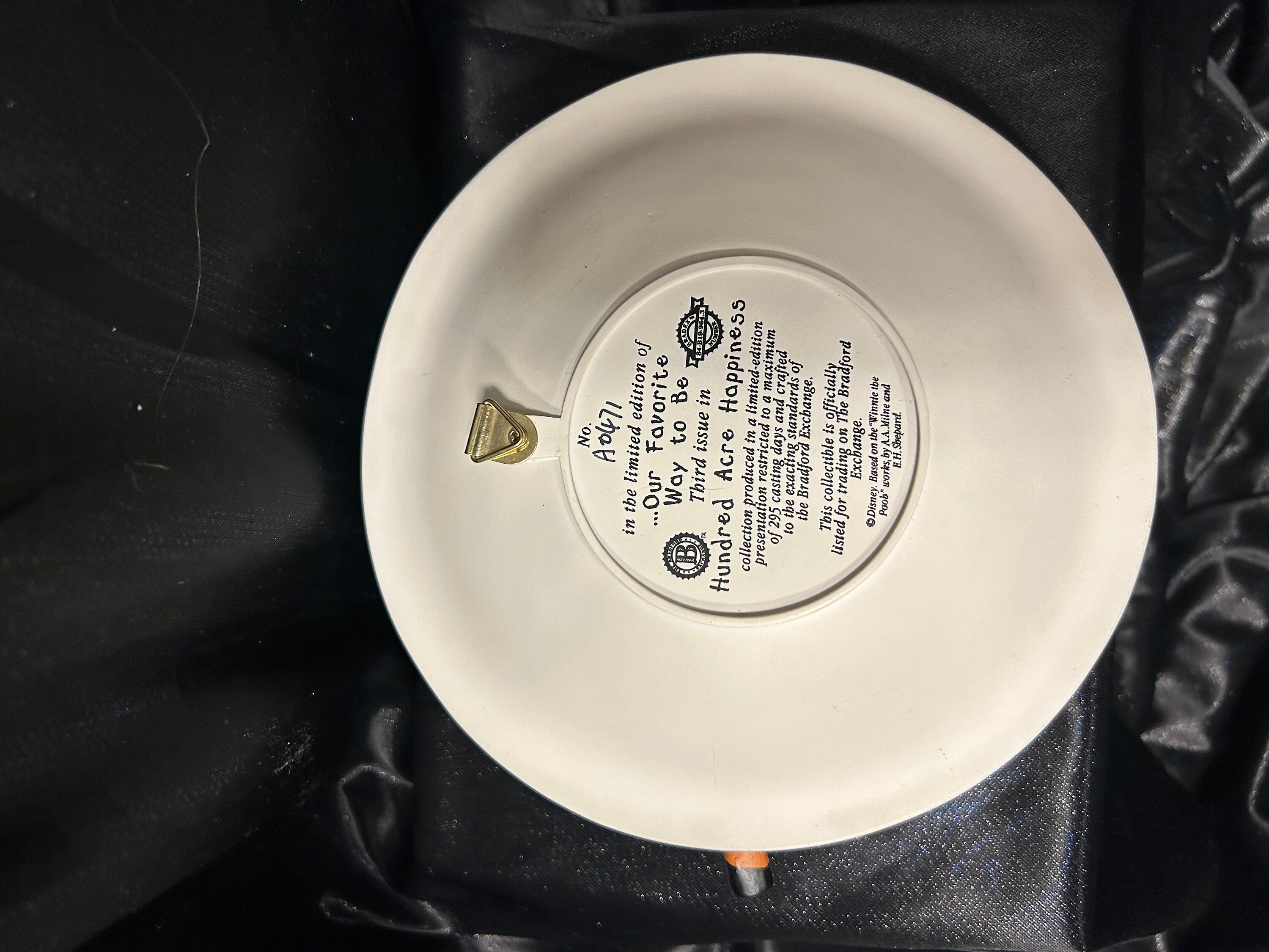 Disney's Pooh Bear, Tigger, and Piglet Memorabilia Plate No.0471 - Etsy