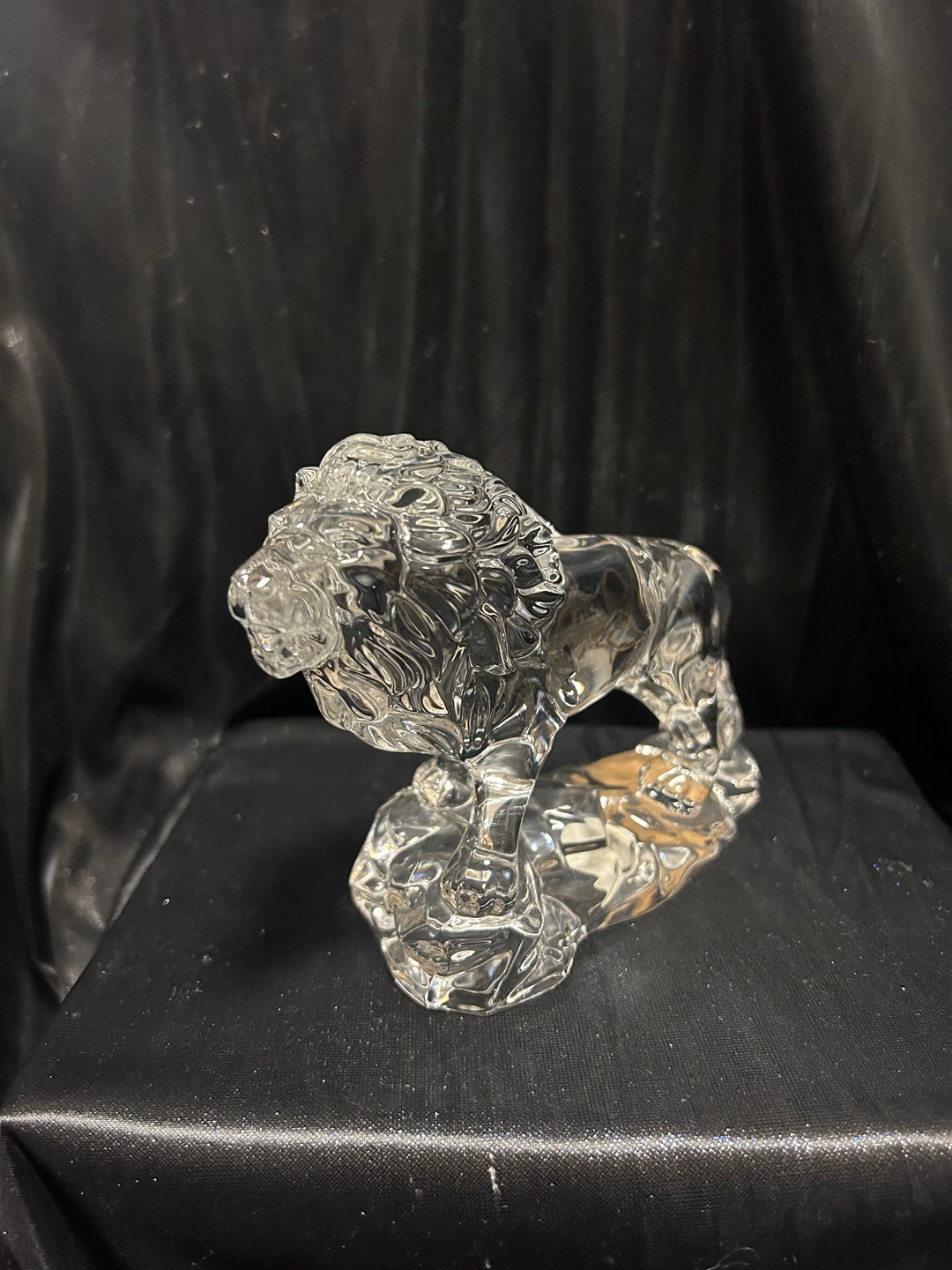 Lion Princess House 24% Lead Crystal Wonders of the Wild Germany Estate ...