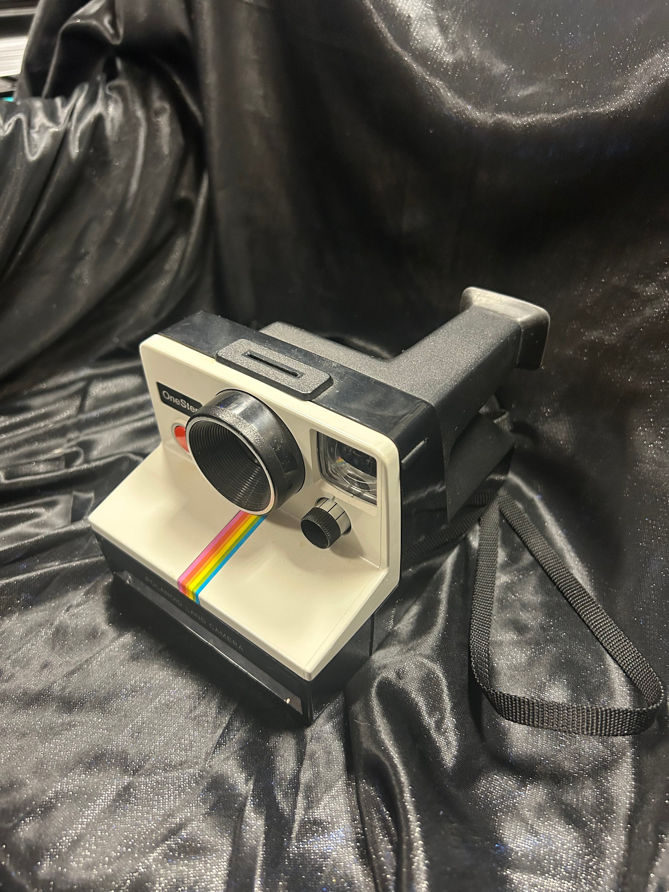Vintage Original Polaroid SX-70 One-step White Rainbow Stripe Land Camera - Etsy