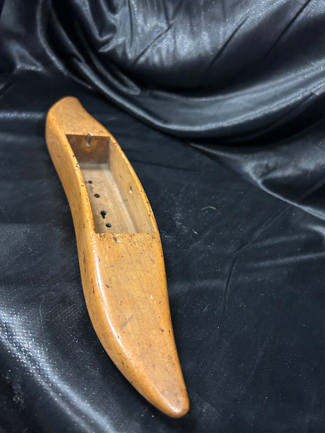 Antique Wooden Yarn Shuttle - Etsy