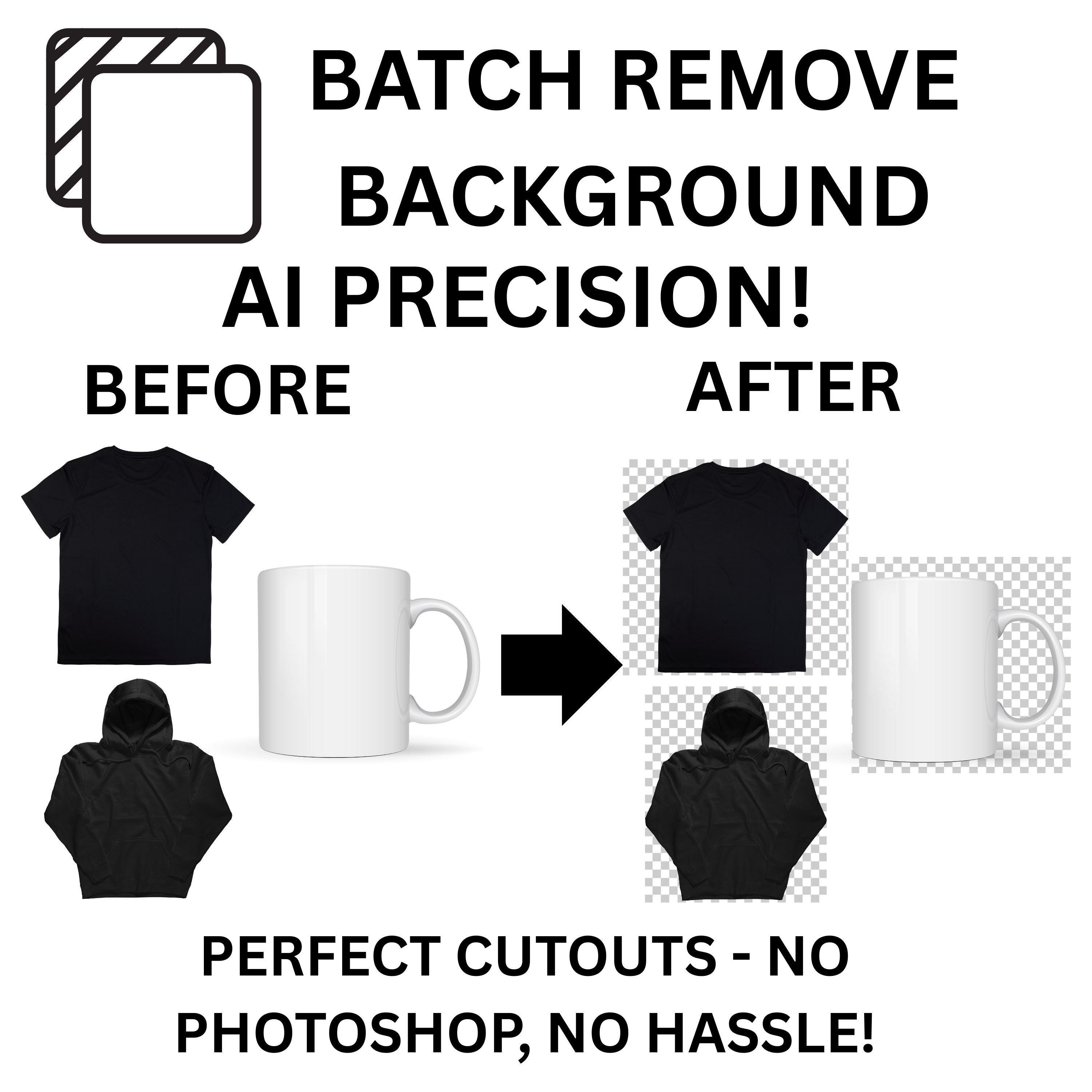 Ultimate Batch Image Processing Tool – Resize, Remove Background, Mockups Generator (front/back ...