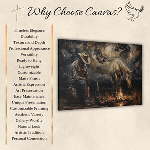 Praying Cowboy Christian Canvas Print Christian Cowboy Canvas Art ...