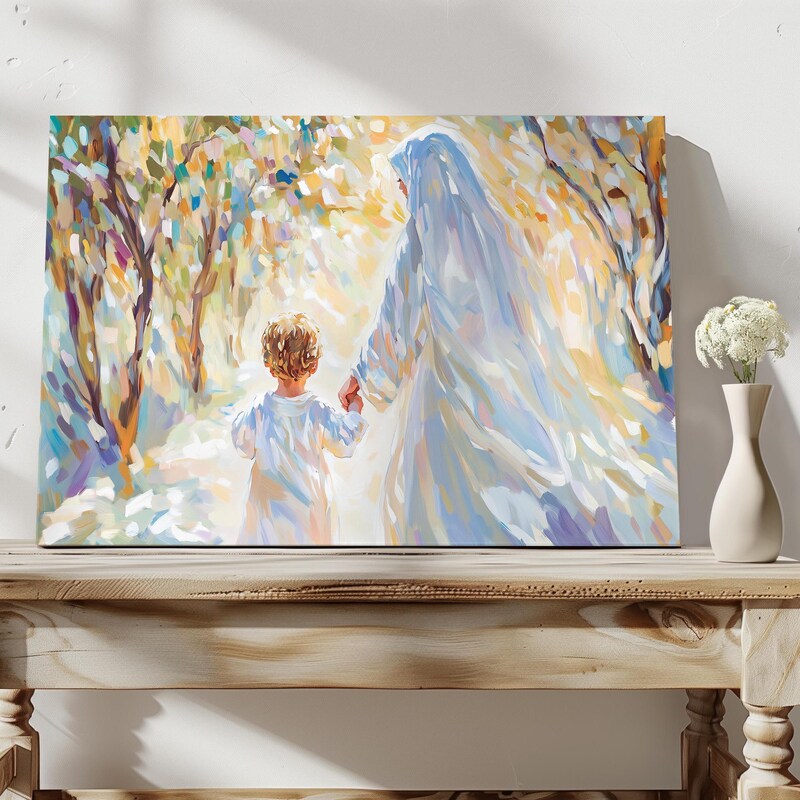 Mother Mary Abstract - Etsy