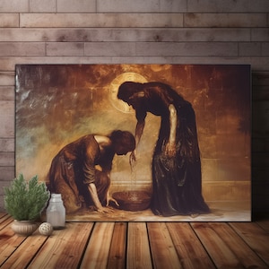 Mary Magdalene, Jesus Anointed by a Sinful Woman, Luke 7:36-50, Bible ...