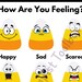 Cute Feelings Chart - Cookie Feelings, Feelings Activity, Feelings ...