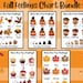Cute Fall Themed Feelings Chart Bundle! Feelings Chart for Children ...