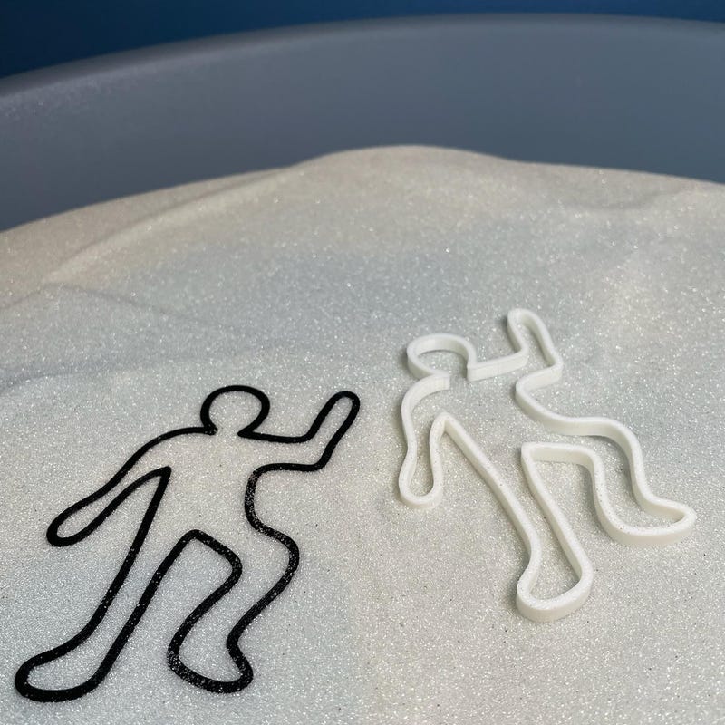 Chalk Outline - Etsy