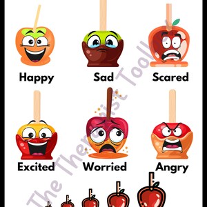 Cute Fall Themed Feelings Chart Bundle! Feelings Chart for Children ...