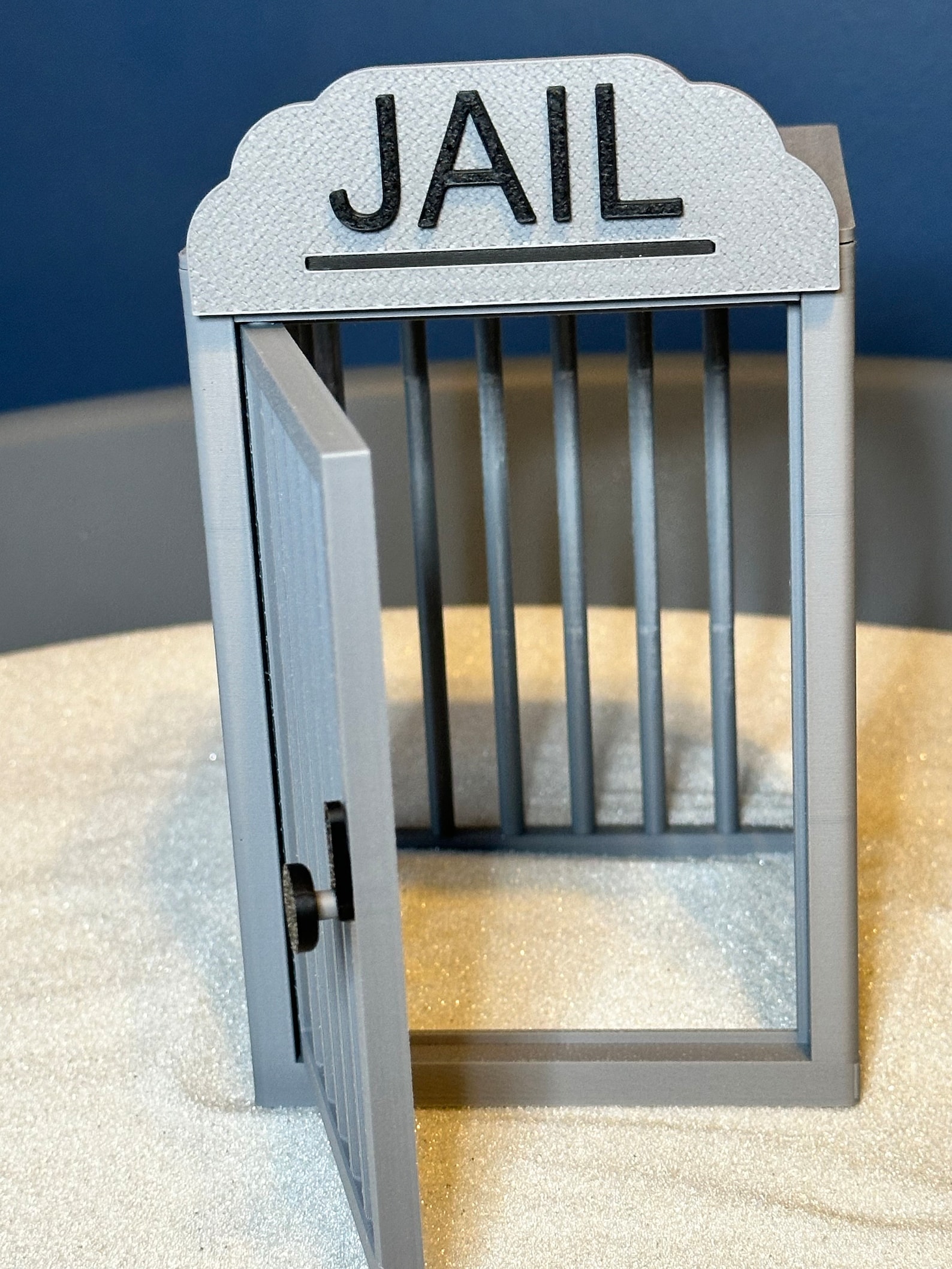 Sandtray Therapy Jail, Sandtray Therapy Miniature, Pretend Jail, Play ...