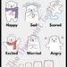 Feelings Chart Bundle, Winter Feelings Charts, Feelings Activity ...
