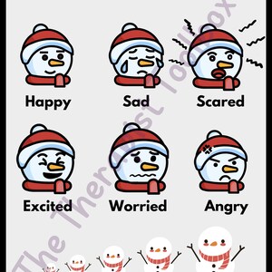 Feelings Chart Bundle, Winter Feelings Charts, Feelings Activity ...