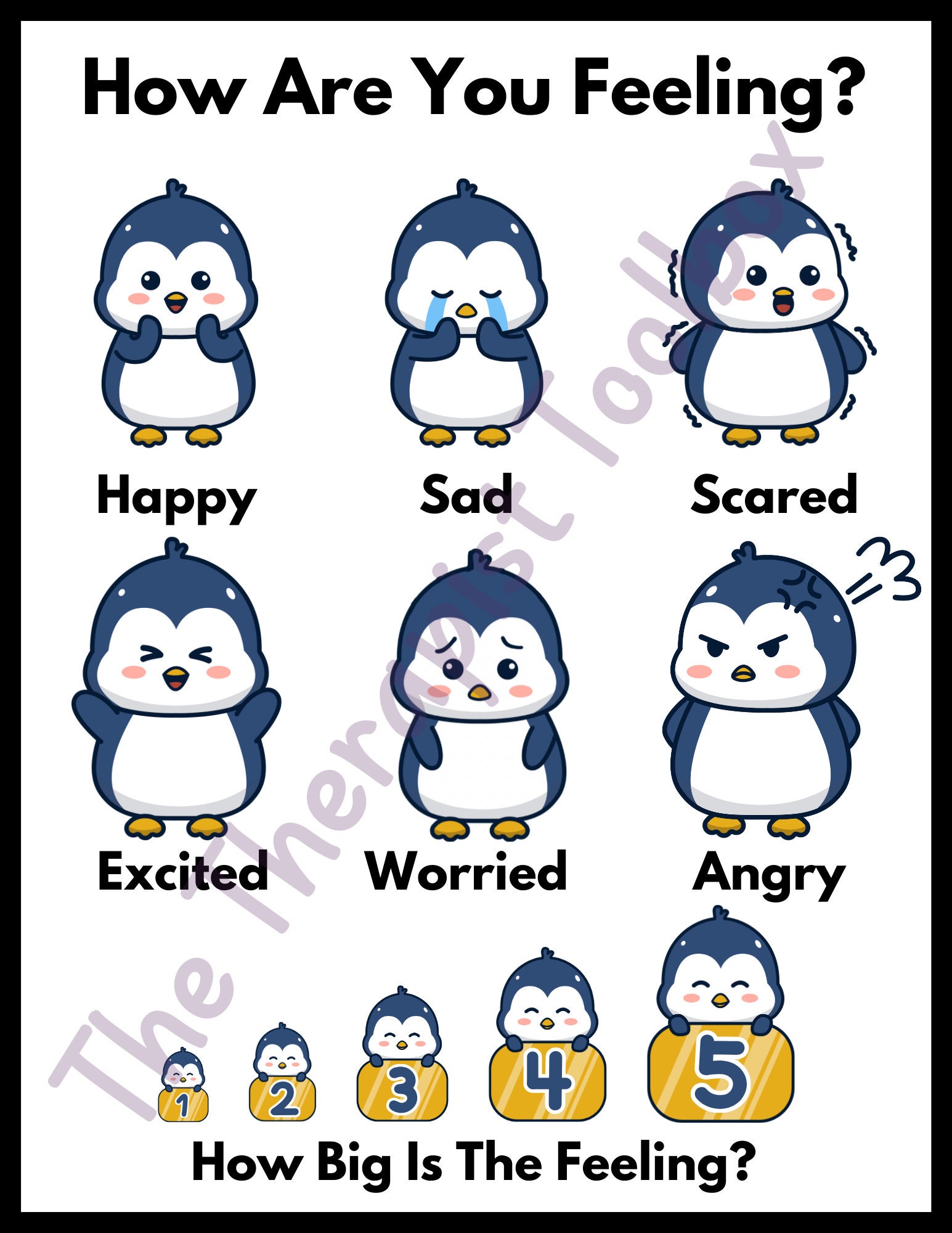 Feelings Chart Bundle, Winter Feelings Charts, Feelings Activity ...