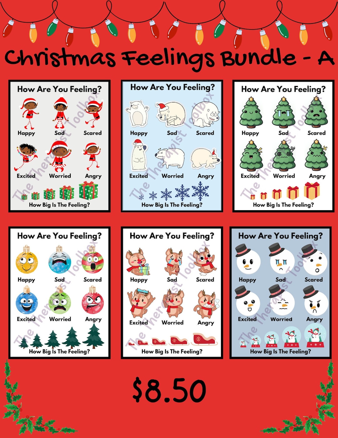 Feelings Charts for Young Children Emotions Chart - Etsy