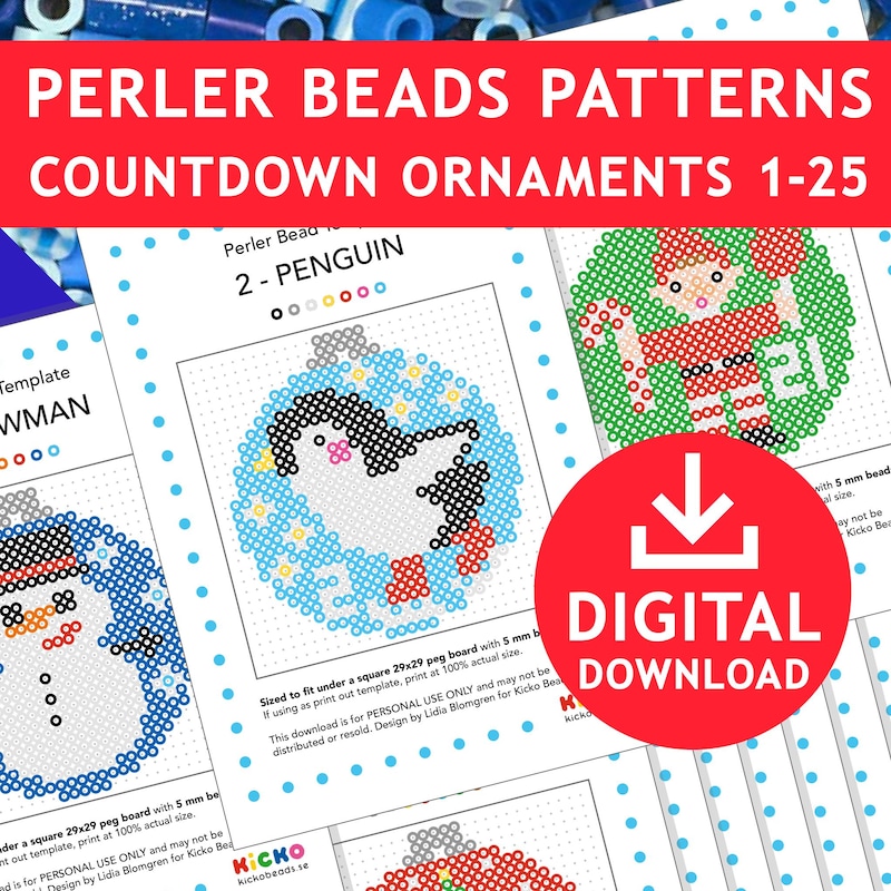 Perler Beads 2.5 - Etsy