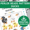 HORSE AND PONY Perler Patterns, Decoration Hama Fuse Beads Pyssla ...