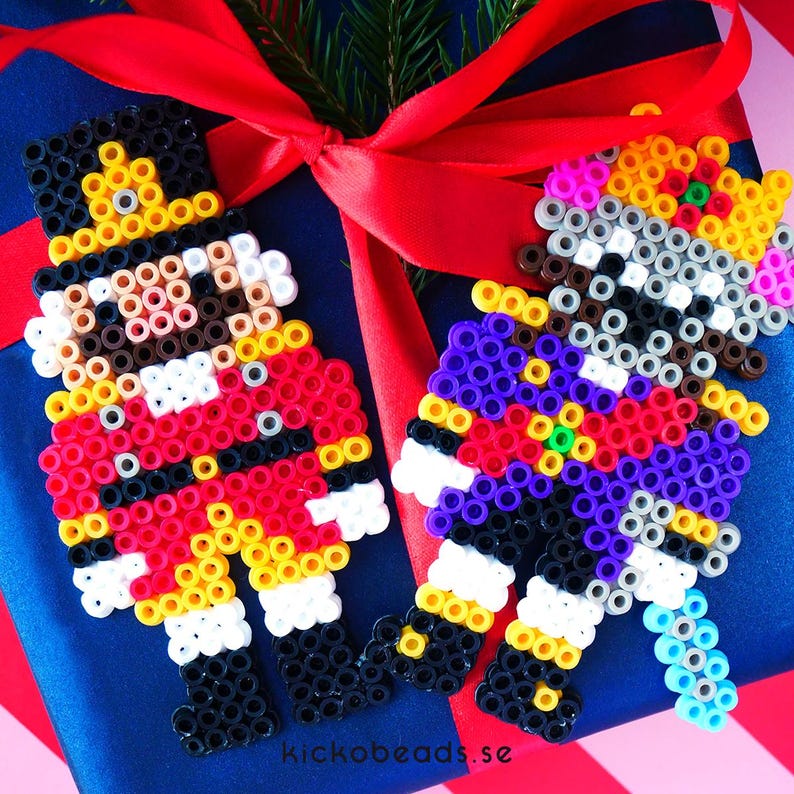 The NUTCRACKER & the MUSKY KING X-mas Decor Christmas Crafts Perler ...