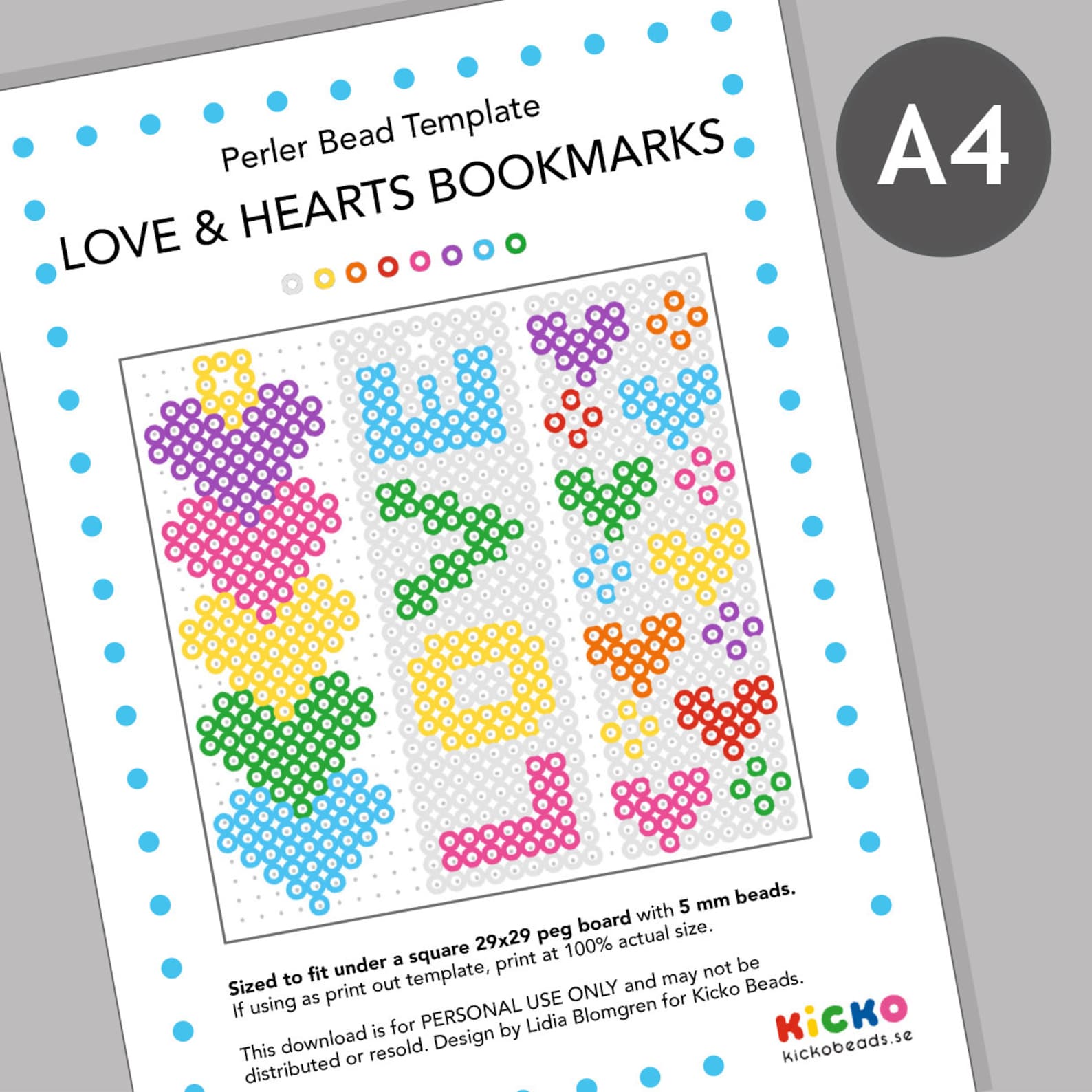 LOVE & HEARTS BOOKMARKS School Printable Templates Kids Crafts ...