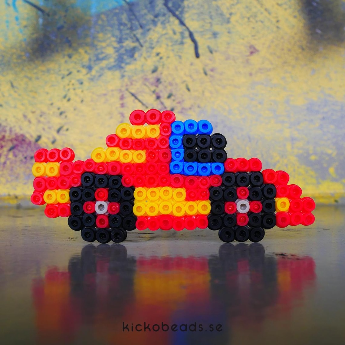 6x VEHICLES Perler Patterns, Decoration Hama Fuse Beads Pyssla Present ...