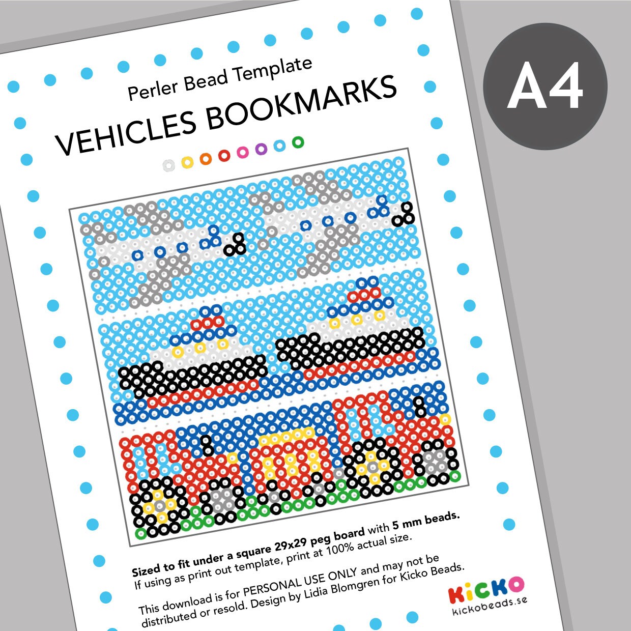 VEHICLES BOOKMARKS Aircraft Tractor School Printable Templates Kids ...