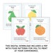 4x FRUIT Apple Orange Pear Lemon Kids Crafts Fuse Beads Templates ...