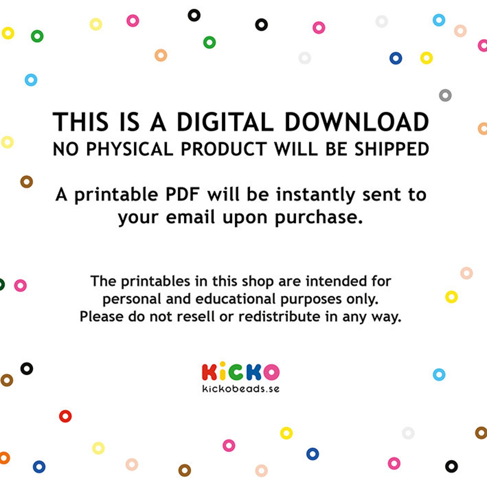 NUMBER SET Printable Pattern Templates Kids Crafts Preschool ...