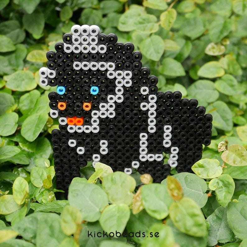 Gorilla Perler Bead Pattern: Jungle Fuse Bead Template (digital ...